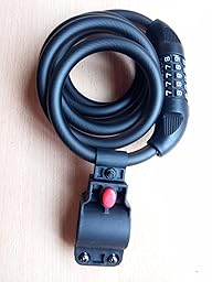 Candado de Bicicleta BIGO Seguridad Candado de Cable Mejor Combinación con Flexible montaje ...