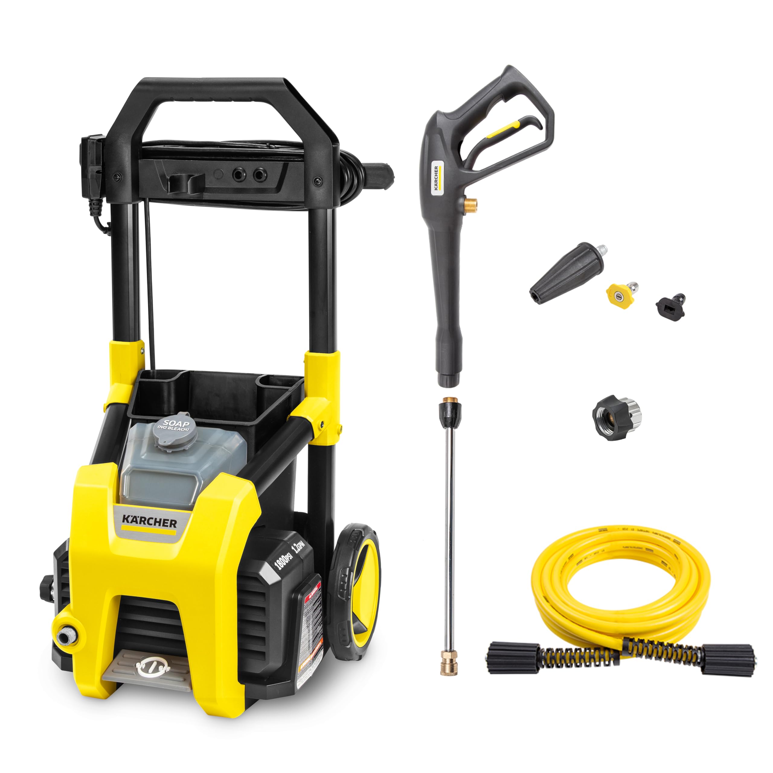 Mua Kärcher K1800PS, Max 2250 PSI Electric Pressure Washer with 3 Spray ...