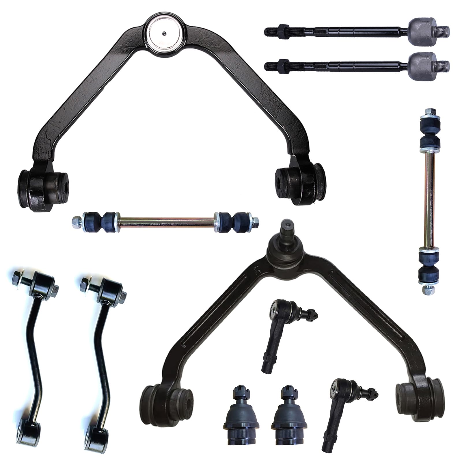Front Upper Control Arm + Front Rear Sway Bar + Front Lower Ball Joint ...