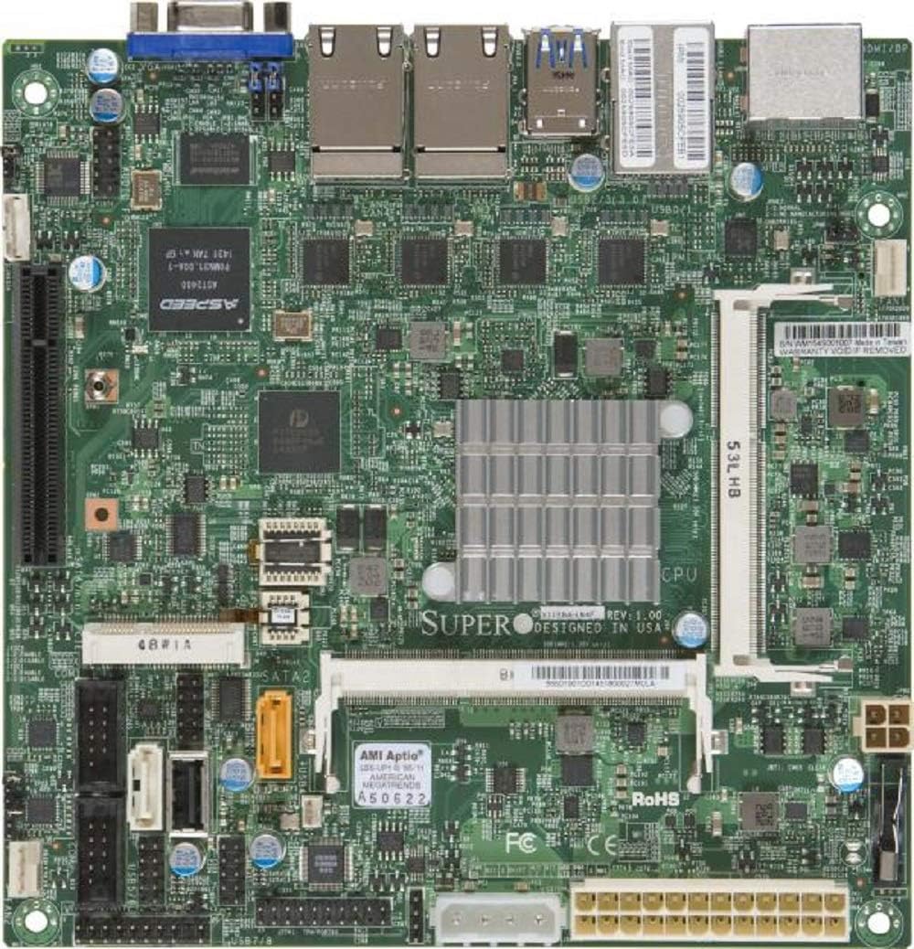 Supermicro X11SBA-LN4F BGA 1170 Mini ITX - Placa Base (DDR3-SDRAM, SO ...