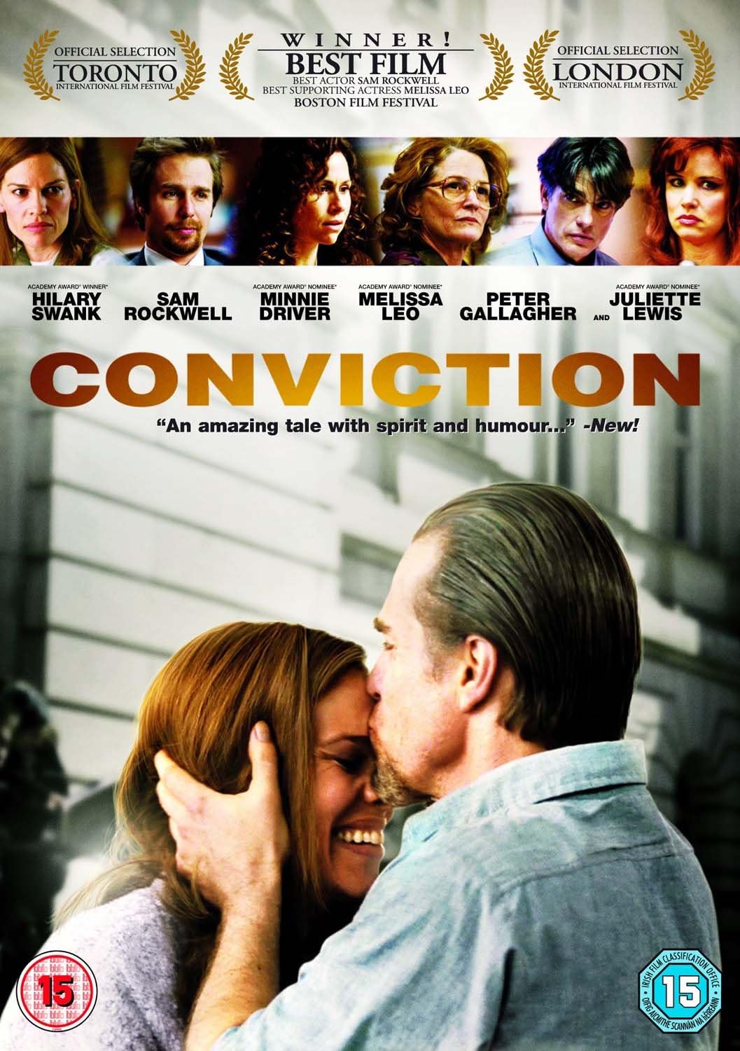 Conviction [DVD]: Amazon.co.uk: Hilary Swank, Sam Rockwell, Minnie ...