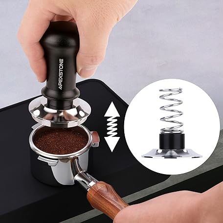 Mua Espresso Tamper 51mm Spring Loaded, Coffee Tamper Spring Loaded ...