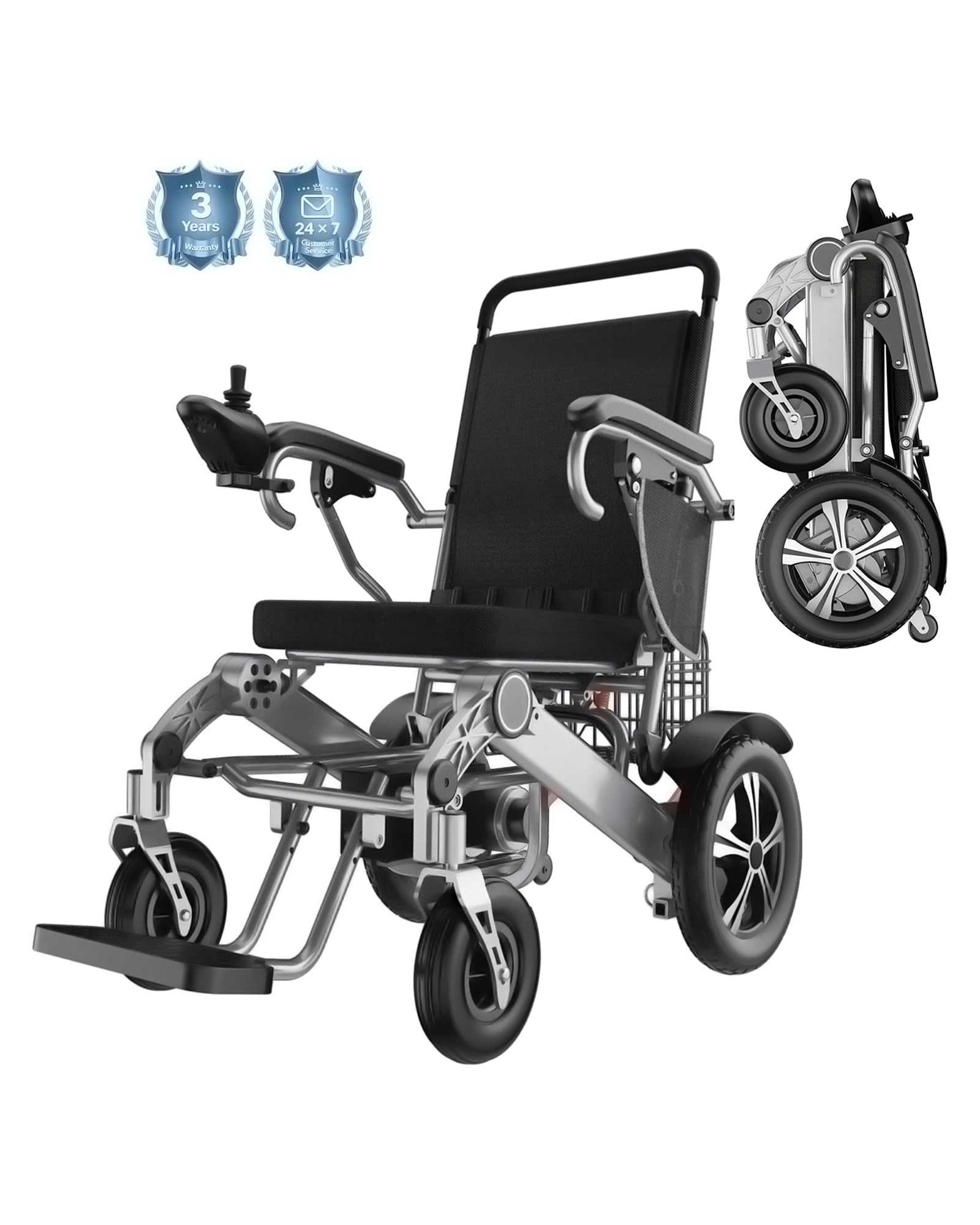 Mua HVREGHY Electric Wheelchair for Adults, Lightweight Foldable ...