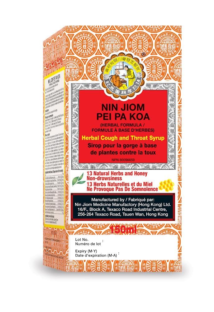 Mua NIN JIOM PEI PA KOA 150ML, Natural Herbal Syrup, Soothing Throat ...