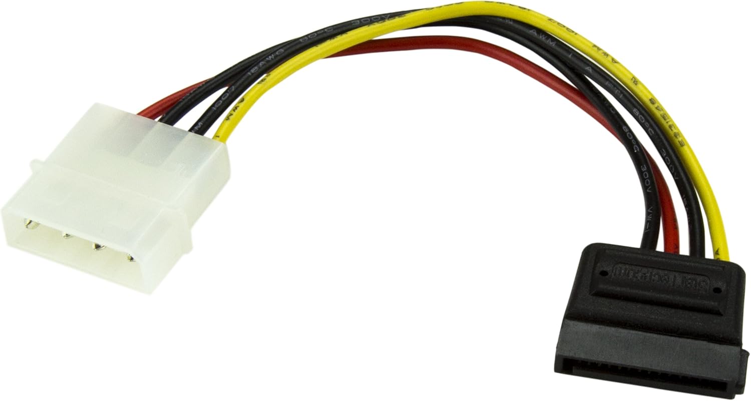Buy 6in 4 Pin Molex To Sata Power Cable Adapter Online at desertcartINDIA