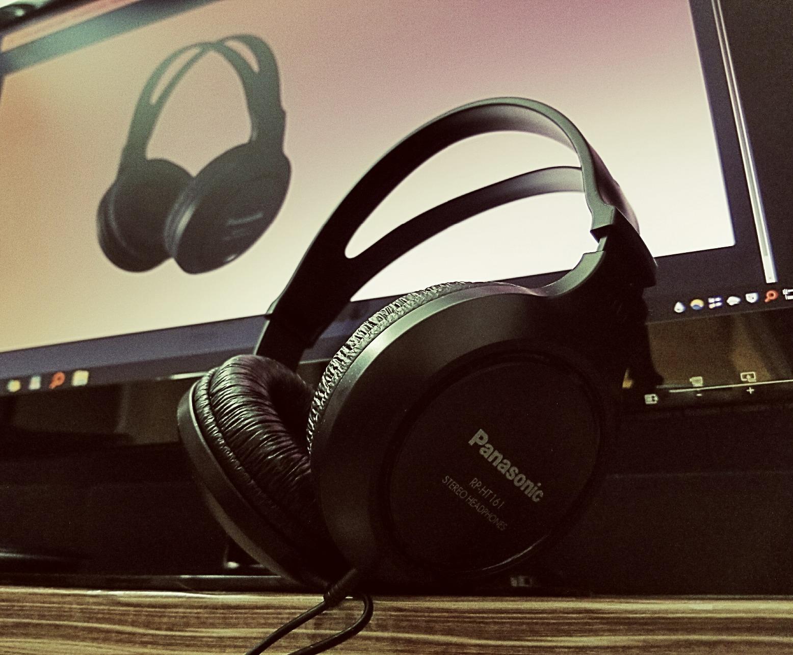 $4/mo - Finance Panasonic Stereo Headphones with XBS Port, Integrated ...