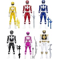 Power Rangers Mighty Morphin Multipack 12-inch Action Figure 6-Pack ...