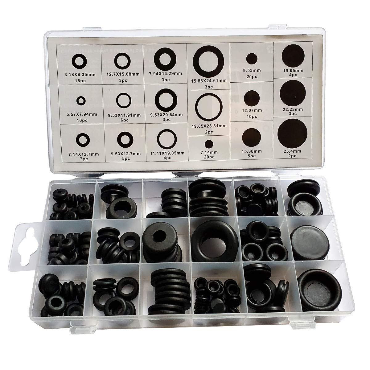 Mua 305 Pcs Rubber Grommet Assortment Kit in 26 Sizes, Eyelet Ring ...