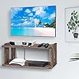 Amazon.com: BEARUT Floating Shelves Projector Shelf Rack Playstation ...