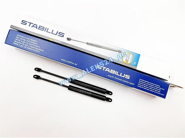 Stabilus - 2 molle a gas ed ammortizzatori Lift-O-Mat, numero articolo ...