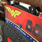 Amazon.com: BDK Wonder Woman Steering Wheel Cover - Synthetic Leather ...