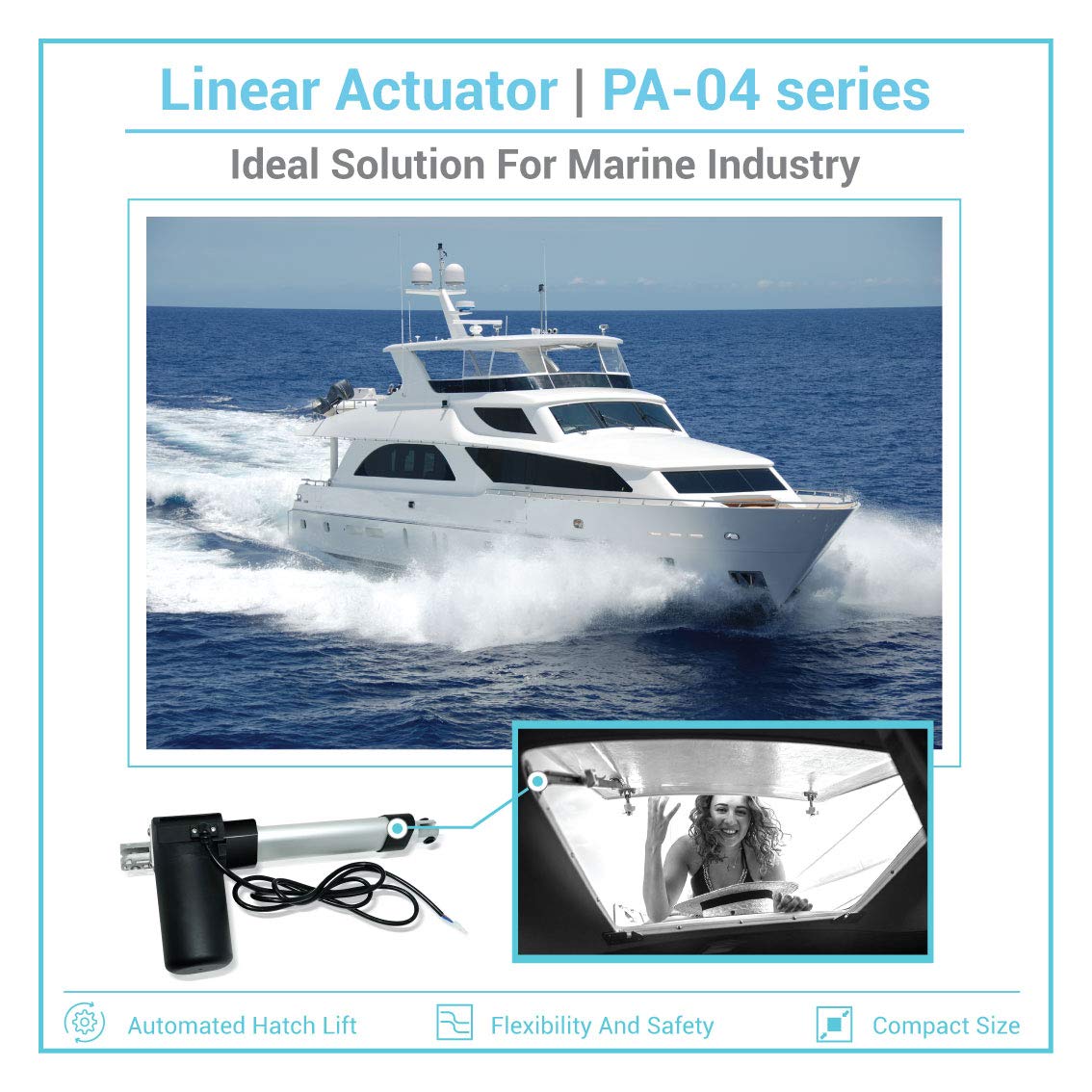 Mua Progressive Automations Electric Linear Actuator - 24 Inch Stroke ...