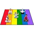 Amazon.com: Booooom Jackson Classroom Rug Colorful Seating Classroom ...