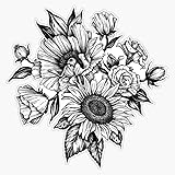 Amazon.com: EMC Graphics Mountain Mandala Vinyl Waterproof Sticker ...