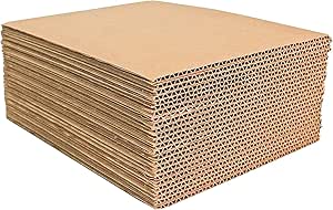 Amazon.com: 50 9x12 Cardboard Corrugated Pads Inserts Filler Sheet 9 x ...