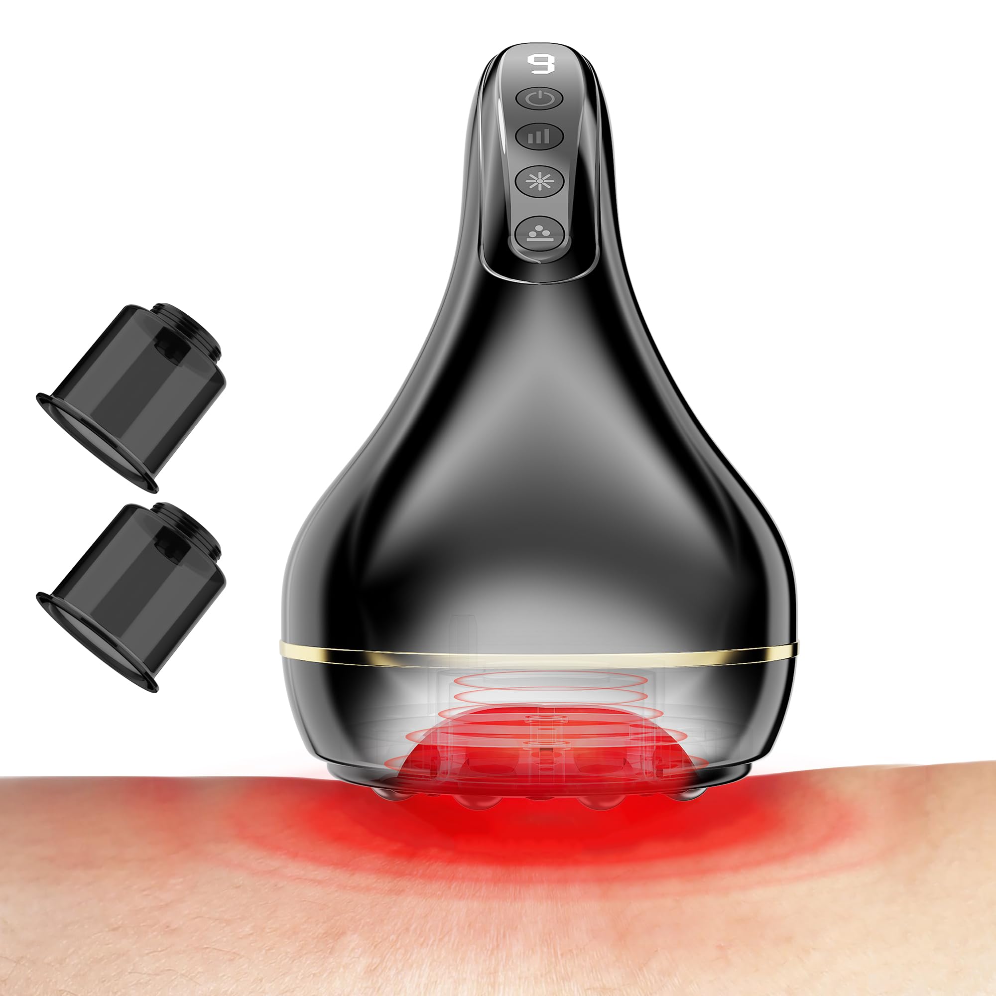 Cupping Kit for Massage Therapy,Cupping and Scraping Machine,Handheld ...