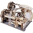 Amazon.com: Marble Run Set，3D Wooden Puzzles，Mechanical Wooden Marble Run Model for Adults Kit ...