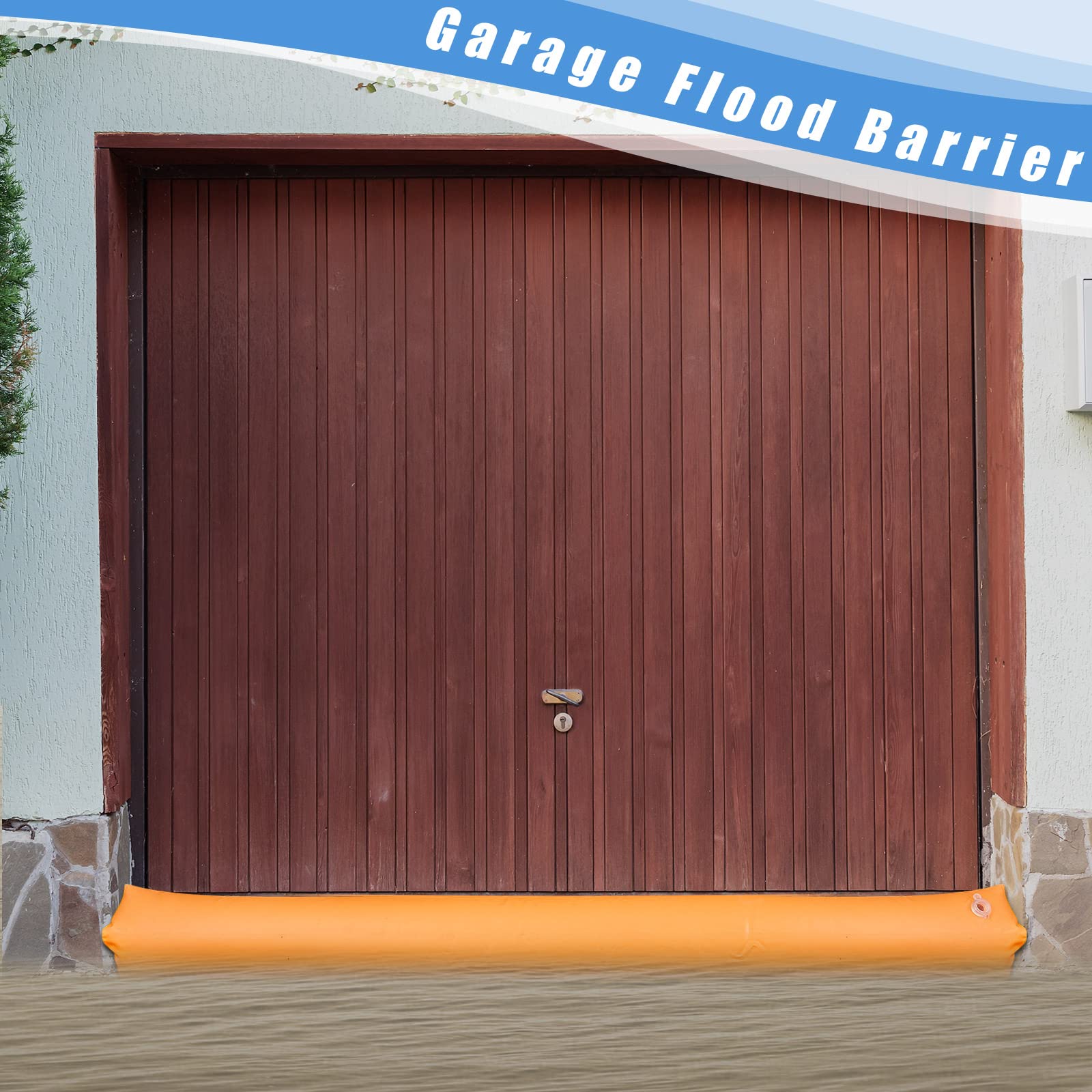 Mua Amylove 2 Pcs PVC Inflatable Flood Barriers for Home Reusable ...