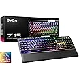 Amazon.com: EVGA Z15 RGB Mechanical Gaming Keyboard (Linear Switch) RGB ...