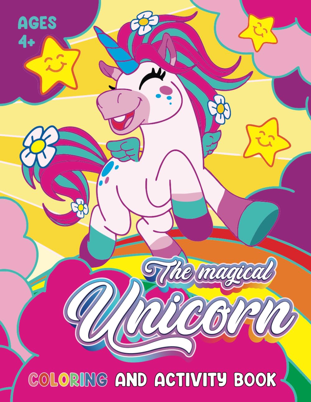 Mua The Magical Unicorn Coloring and Activity Book trên Amazon Mỹ chính ...