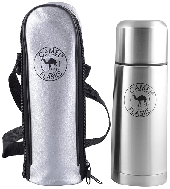 Buy Camel Stainless Steel Silver Thermos Flask, 350 Ml, Silver Online ...