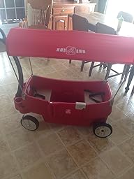 Step2 All Around Canopy Wagon, Red, Pull-Along Wagons - Amazon Canada