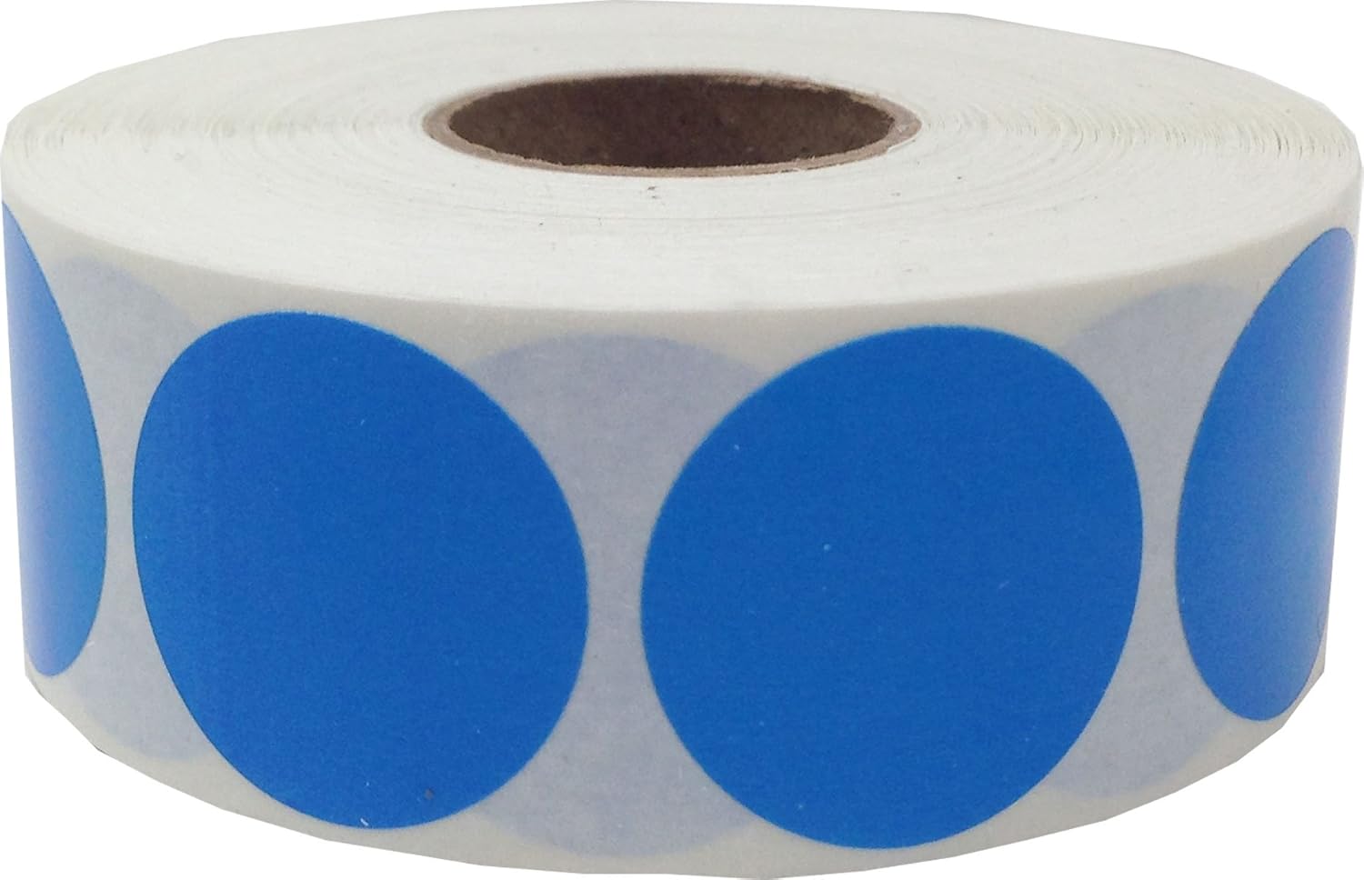 Blue Circle Stickers, 25 mm 1 Inch Dot Labels 500 Pack – BigaMart