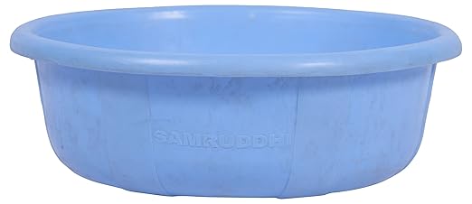 Samruddhi Plastic Multipurpose Ghamela (36.4 cm x 33.2 cm x 14.8 cm ...