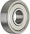 NSK 608Z Deep Groove Ball Bearing, Single Row, Single Shield, Pressed ...