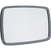 Amazon.com: Velvac 704077 White 6.5" x 10" Side Mount Wide Angle Convex ...