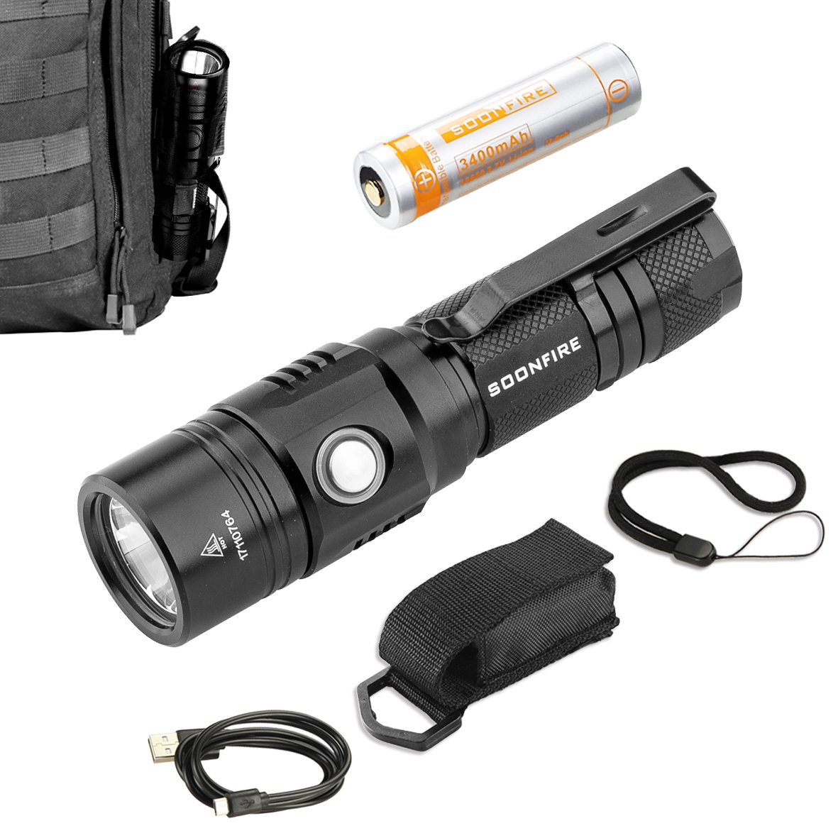 Cree Rechargeable Flashlight