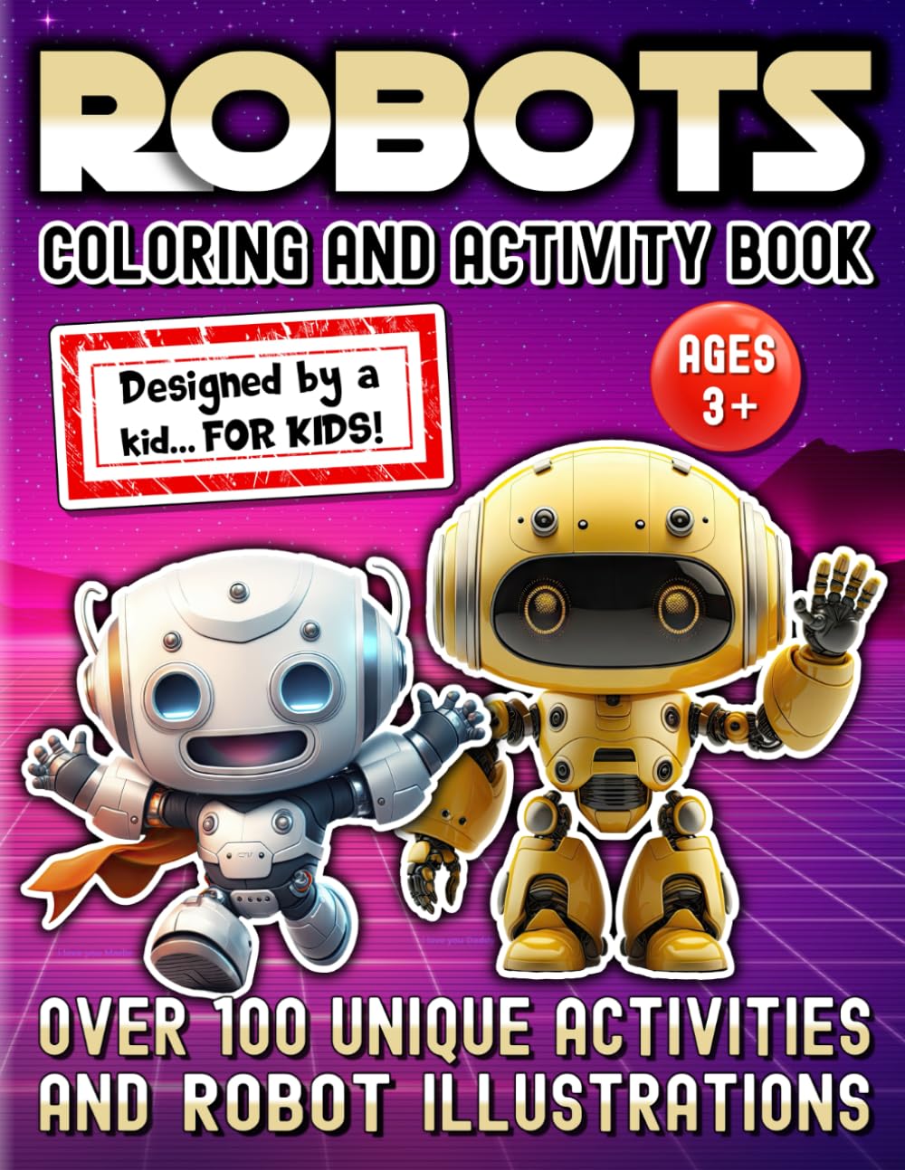 Mua Robots Coloring And Activity Book - Over 100 Unique Activities And ...