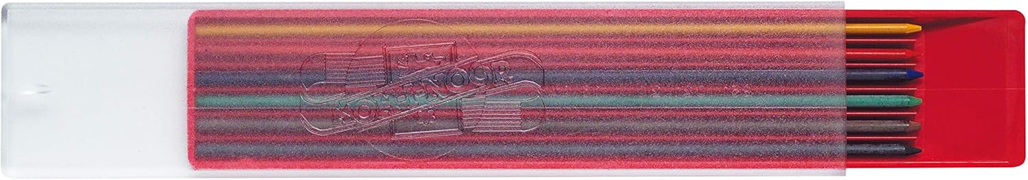 KOH-I-NOOR Mines Graphites pour Porte-mine 2mm Diamtre 120mm - Couleurs ...