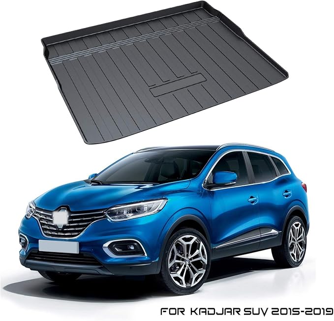 YEE PIN Kofferraummatte Gummi Kofferraumwanne für Renault Kadjar SUV ...