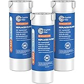 Amazon.com: Crystala Filters Water Filter Compatible with XWFE (Built ...