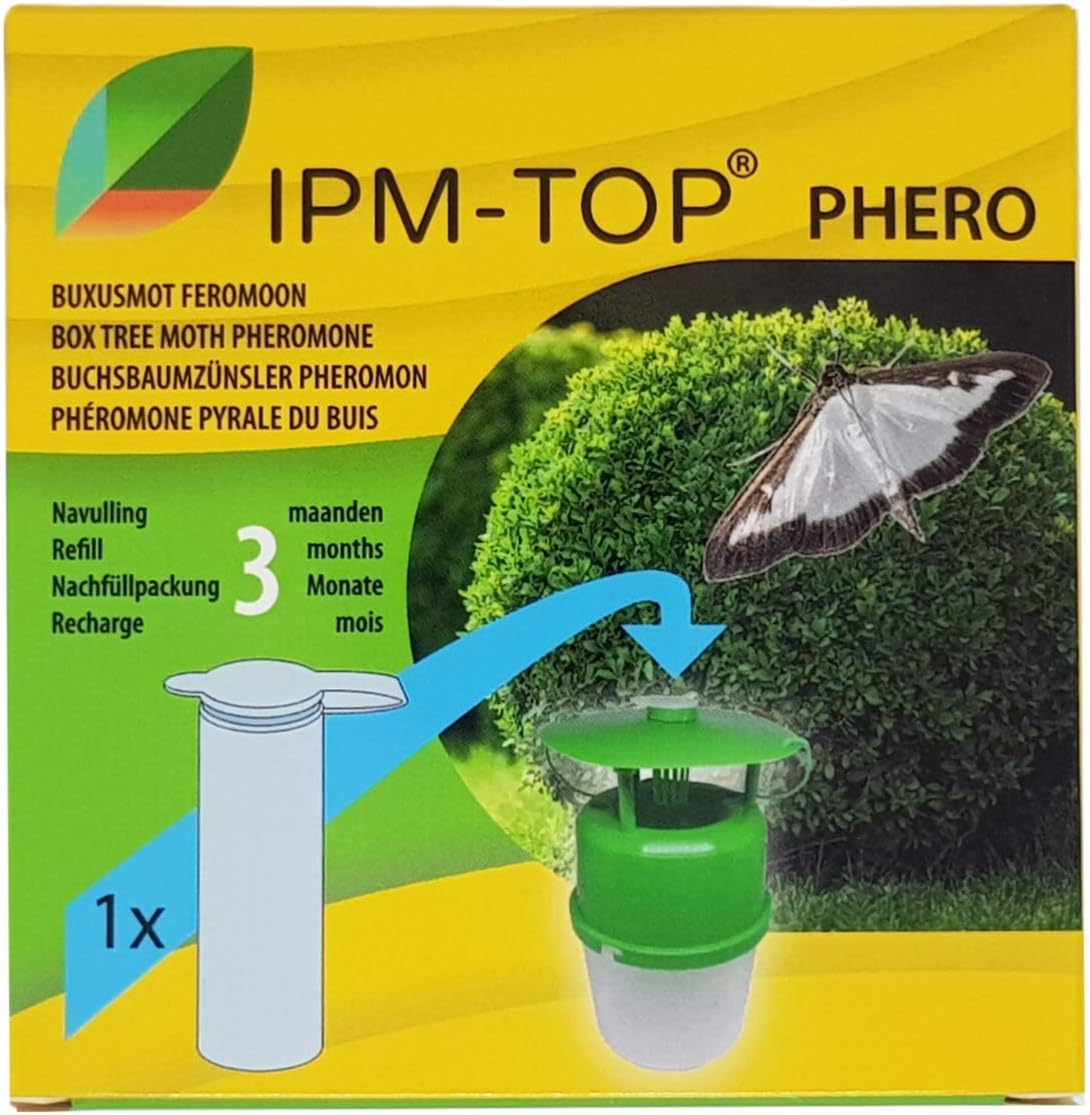 Agrinova IPM-TOP Box Tree Moth Pheromone | Eco-Refill Capsule for All ...
