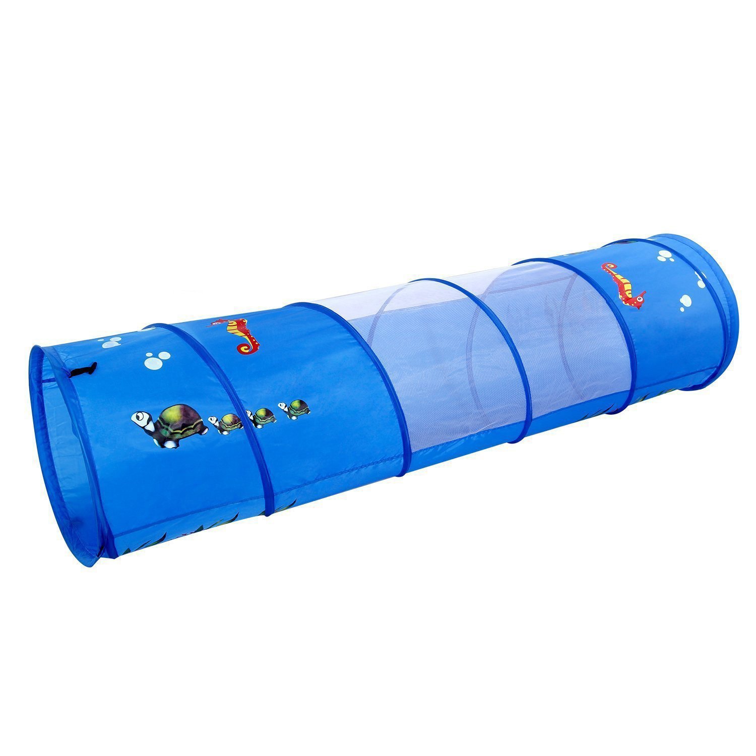 Wolfwise Play Tunnel Pop Up Children Tunnel Kids Portable Discovery ...