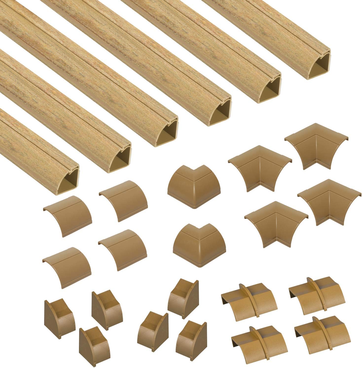 D-Line Quadrant Trunking Multipack | Popular Floor Trim Alternative | 6 ...