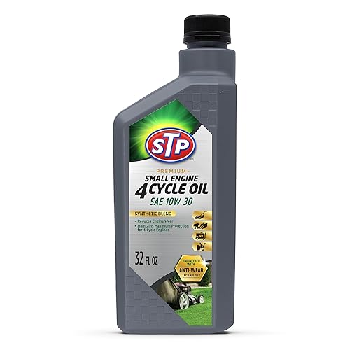 STP Premium Small Engine 4 Cycle Oil Formula, SAE10W-30 Small Engine ...