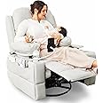 Amazon.com: MAMAZING Rocking Chair Nursery with Adjustable Armrests ...