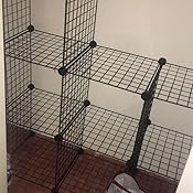 AmazonBasics 6 Cube Grid Wire Storage Shelves, Black: Amazon.ca: Home ...