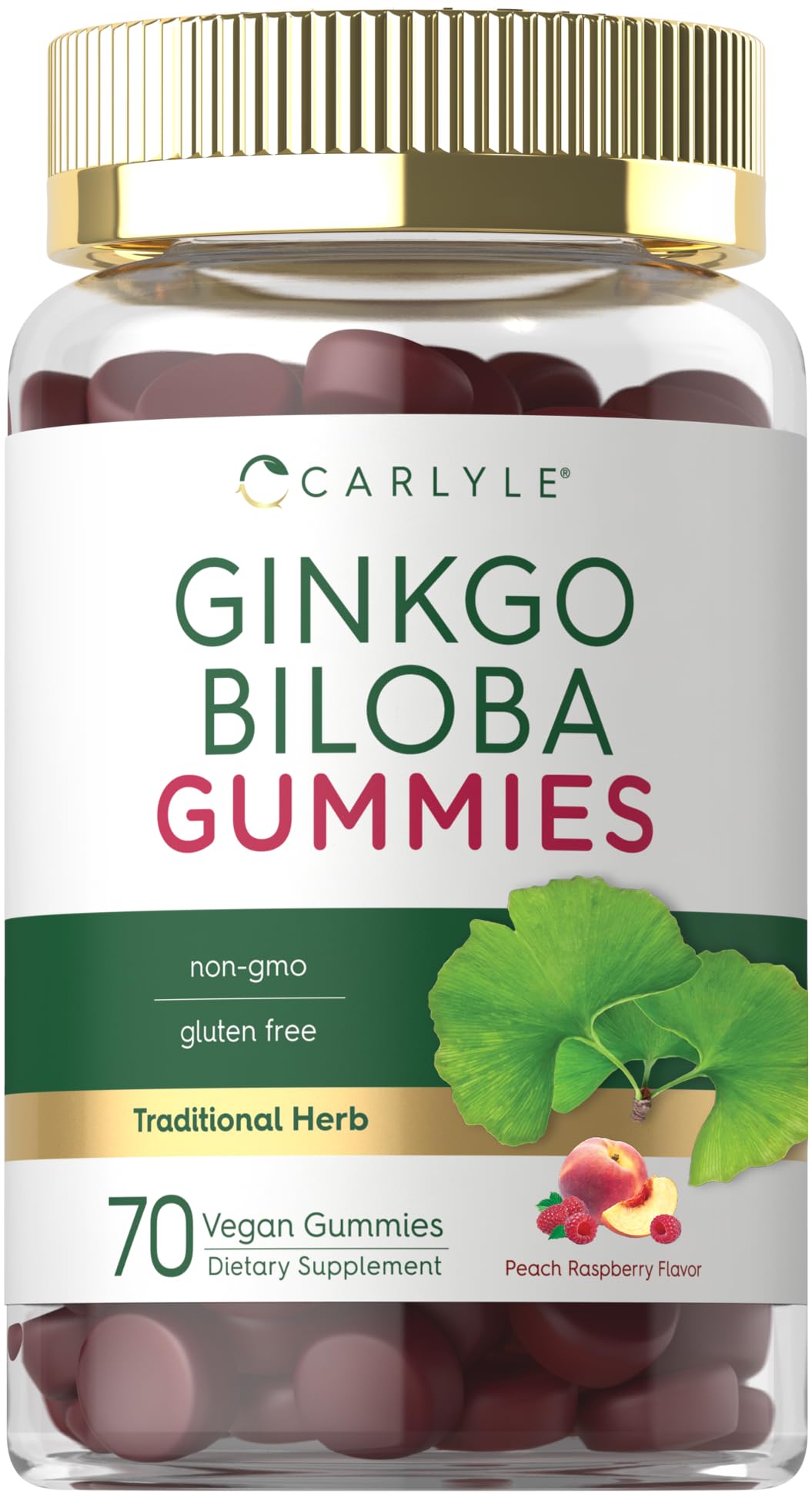 Mua Carlyle Ginkgo Biloba 300mg | 70 Gummies | 45:1 Leaf Extract | with ...