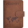 Amazon.com | Passport Holder, Passport Cover with Credit Card Slot and ...