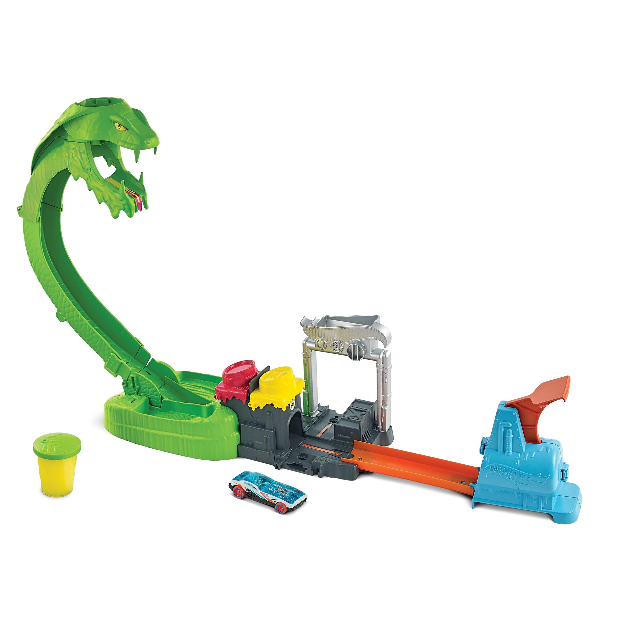 Mua Hot Wheels Toxic Snake Strike Challenge Play Set with Slime for ...