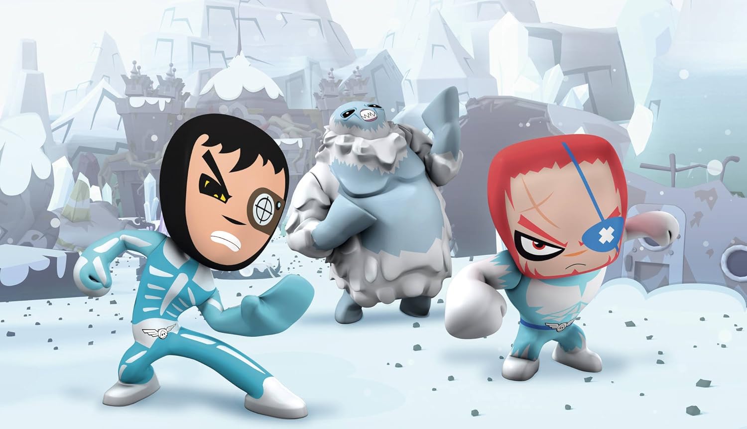 Mutant Busters – Set of 3 Snow Figures (Famous 700012142) – BigaMart