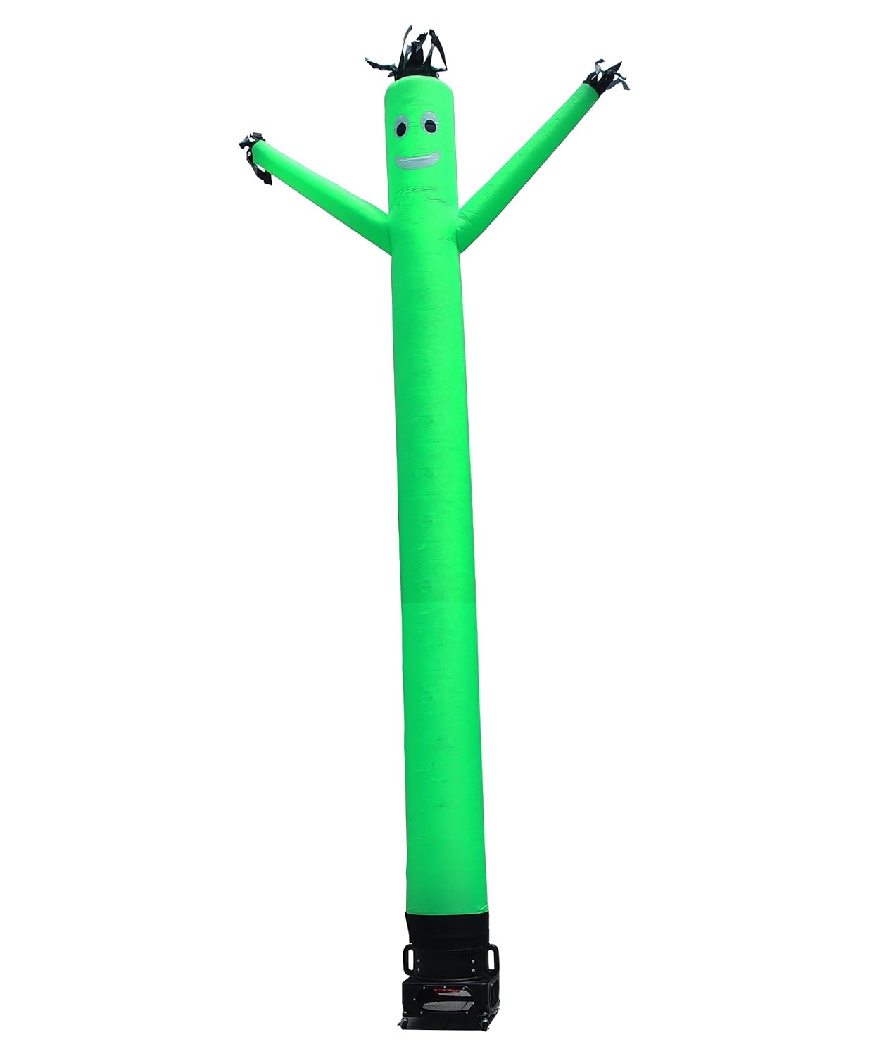 Green Air Dancer & Blower Complete Set - 20ft Wacky Inflatable Tube Man ...
