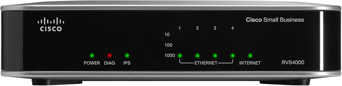 Amazon.com: Cisco Linksys 4-port Gigabit Security Router with VPN ...