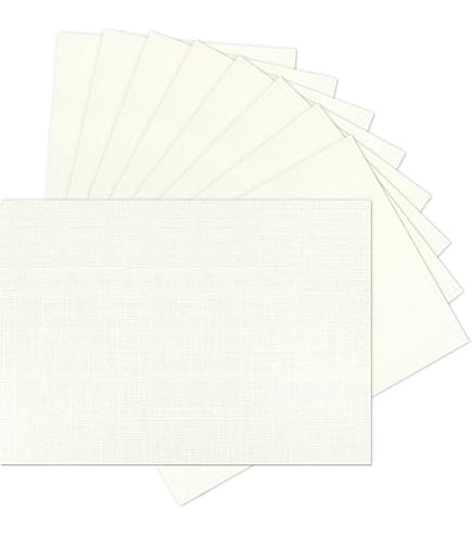Heavy Linen Paper Invitation