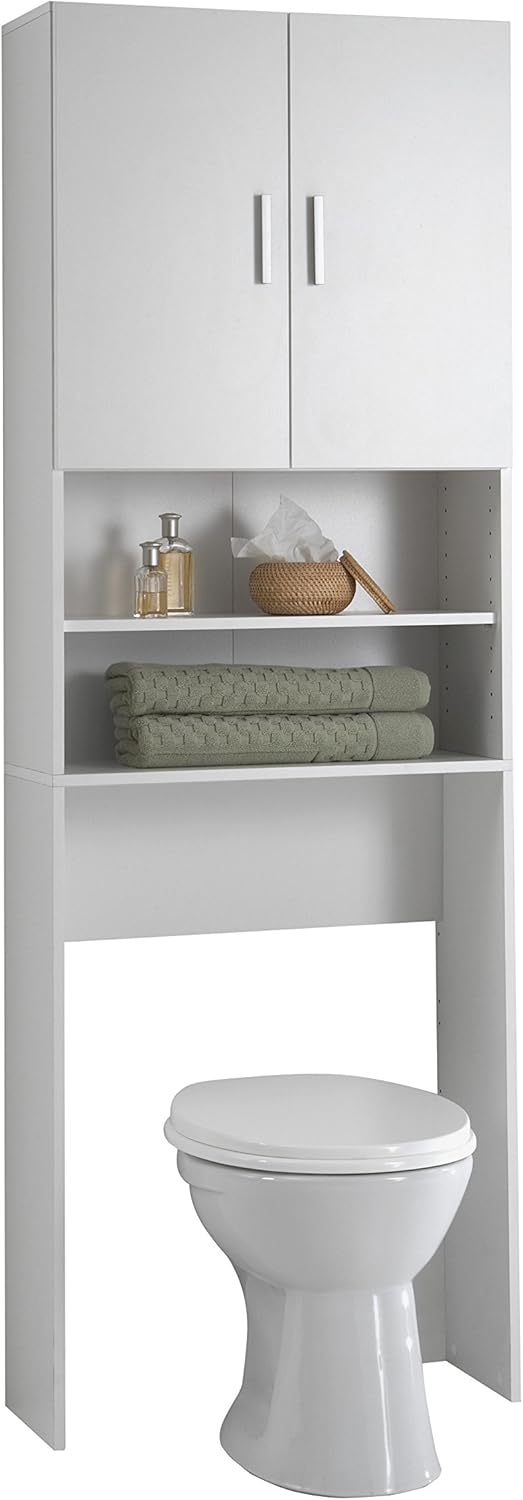 FMD furniture Cabinet with Two Doors, 64 x 26 x 190 cm – BigaMart