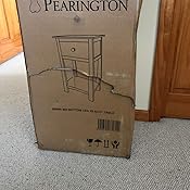 Amazon.com: Pearington Fully Assembled Wide Bottom Leg and End Table ...